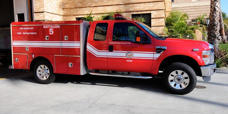 Battalion Sedan - California Fire Prevention