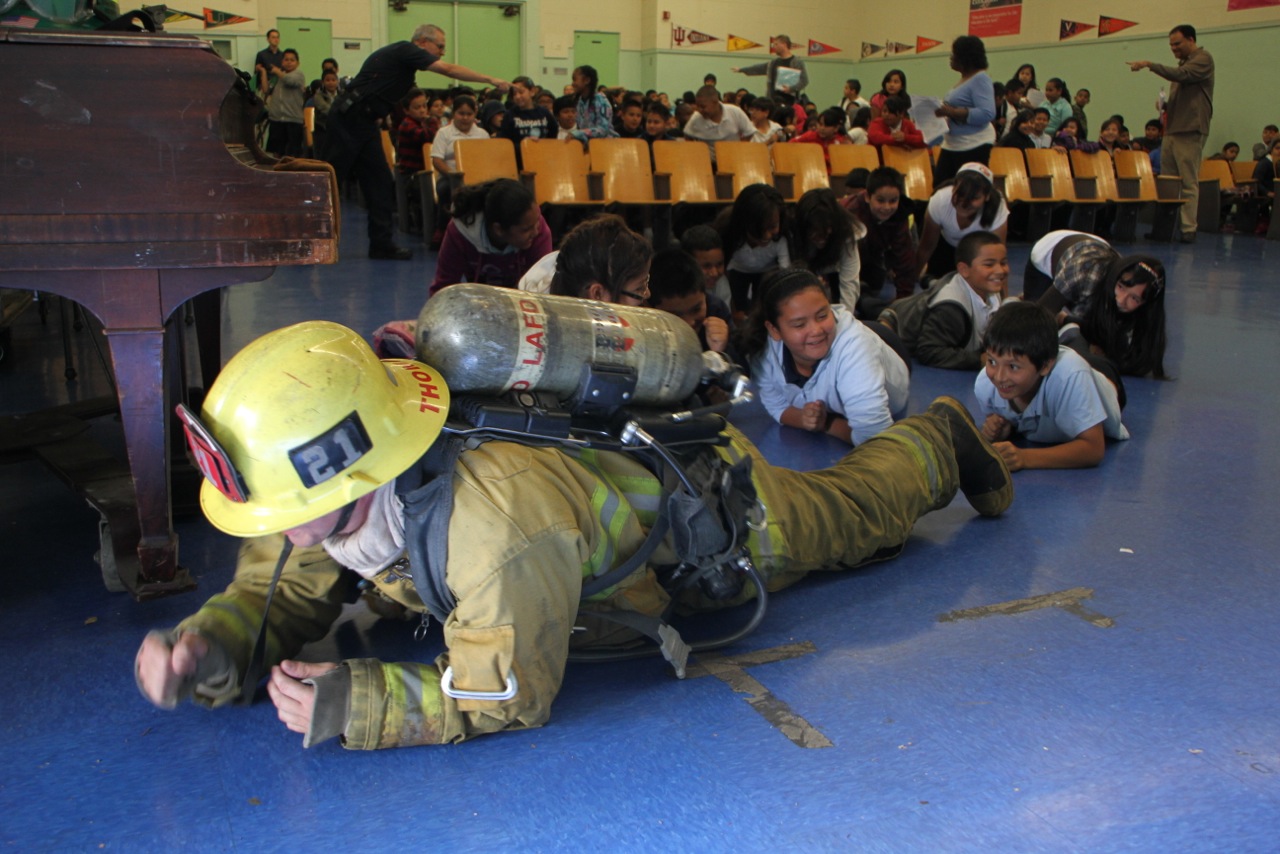 Get Low and Go - California Fire Prevention